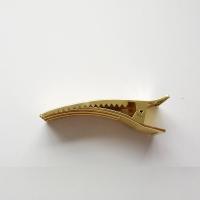 China Metal Spring Loaded Hair Clip Electroplated Hair Accessories 8.5x2.3x2.3cm for Women for sale