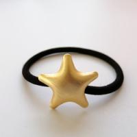China Elastic Hair Ties 3x3cm for Women Girls Kids Natural Hair Stretchy Metal Rubber Bands Cute Scrunchies for sale
