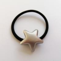 China Elastic Hair Ties 3x3cm for Women Girls Kids Natural Hair Stretchy Metal Rubber Bands Cute Scrunchies for sale
