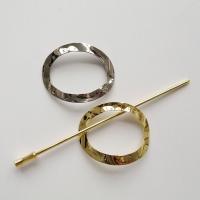 China Vintage Metal Hair Stick Clasp Bun Pin for Women 5.2x4.3cm 14cm Sticks for sale