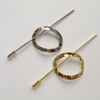 China Vintage Metal Hair Stick Clasp Bun Pin for Women 5.2x4.3cm 14cm Sticks for sale