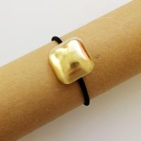 China Wholesale 3x3cm Metal Alloy Hair Ties Elastic Stretchy Hair Ropes for Women Girls 8g for sale