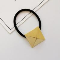 China Wholesale 3x3cm Metal Alloy Hair Ties Elastic Stretchy Hair Ropes for Women Girls 8g for sale
