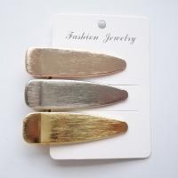 China Custom Metal Hair Clips Multicolor 13g Duckbill Hairpins for Women Stylish Elegant Design for sale