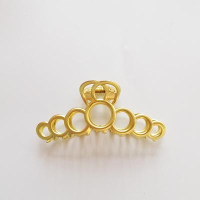 China Elegant Alloy Hair Claw Clip 11cm Large Metal Hairpin for Women Thick Hair for sale