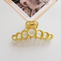 China Elegant Alloy Hair Claw Clip 11cm Large Metal Hairpin for Women Thick Hair for sale
