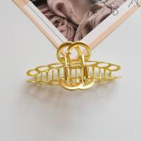 China Elegant Alloy Hair Claw Clip 11cm Large Metal Hairpin for Women Thick Hair for sale