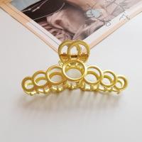 China Elegant Alloy Hair Claw Clip 11cm Large Metal Hairpin for Women Thick Hair for sale