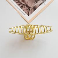 China Elegant Alloy Hair Claw Clip 11cm Large Metal Hairpin for Women Thick Hair for sale