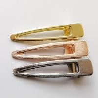 China Metal Duckbill Hair Clips 7.5x1.5cm Fashion Korean Style Hair Pins for Women for sale