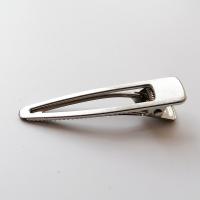 China Metal Duckbill Hair Clips 7.5x1.5cm Fashion Korean Style Hair Pins for Women for sale