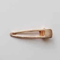 China Metal Duckbill Hair Clips 7.5x1.5cm Fashion Korean Style Hair Pins for Women for sale