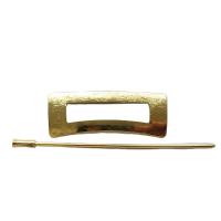 China Women's Metal Decorative Hair Sticks Hollow Ponytail Hairpin 8.5x3.5cm 14cm Sticks for sale