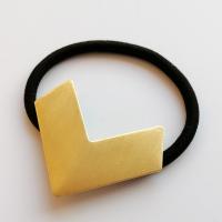 China V Shaped Stretchy Hair Bands for Natural Hair Baby Girl Metal Noble Cord Classic Vintage 4x5cm for sale