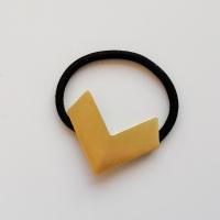 China V Shaped Stretchy Hair Bands for Natural Hair Baby Girl Metal Noble Cord Classic Vintage 4x5cm for sale
