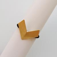 China V Shaped Stretchy Hair Bands for Natural Hair Baby Girl Metal Noble Cord Classic Vintage 4x5cm for sale