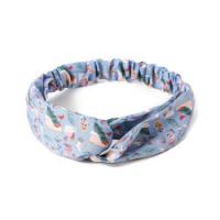 China Christmas Hair Band Set for Women Adult Size Fabric Headband Cross Knot Design Custom Logo Available for sale
