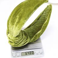 China Velvet Knitted Hair Band Women 8cm Wide Top Knot Headband Non Slip 9 Colors for sale
