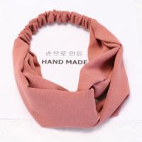 China Wide Edge Cross Hair Band 7cm Stretchy Elastic Headband for Women Natural Hair Accessories for sale