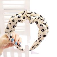 China Fabric Hair Hoop 4cm Wide Small Broken Flower Fold Out Headband for Women Girls Daily Use for sale