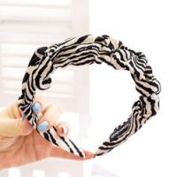 China Fabric Hair Hoop 4cm Wide Small Broken Flower Fold Out Headband for Women Girls Daily Use for sale
