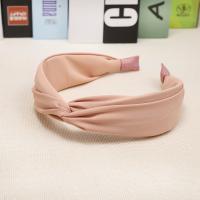 China Wholesale 4cm Wide Cross Headband Memory Plastic Flexible Comfortable Hair Hoop for Women Girls for sale
