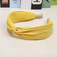 China Wholesale 4cm Wide Cross Headband Memory Plastic Flexible Comfortable Hair Hoop for Women Girls for sale