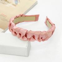 China European American Braided Hairband for Women 3cm Width Soft Fabric Non Slip Headband for sale