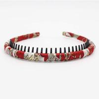 China Non Slip Tooth Stretch Hair Comb Headband Hoop for Women 0.8cm Width 1.2cm Teeth for sale