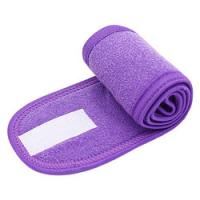 China Adjustable Velcro Spa Facial Headband 63x8.5cm for Makeup Skin Care Hair Washing for sale