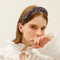 China Elastic Rhinestone Headband 3.5cm Wide Braided Beaded Hair Band for Women Girls Black Crystal for sale