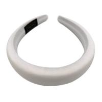 China Cotton Sponge Hairband 26 Colors Women Foam Headband 15cm Wide Padded Hair Accessories for sale