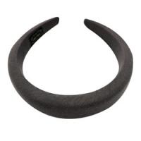 China Cotton Sponge Hairband 26 Colors Women Foam Headband 15cm Wide Padded Hair Accessories for sale