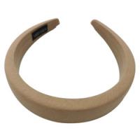 China Cotton Sponge Hairband 26 Colors Women Foam Headband 15cm Wide Padded Hair Accessories for sale