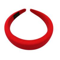 China Cotton Sponge Hairband 26 Colors Women Foam Headband 15cm Wide Padded Hair Accessories for sale