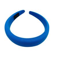 China Cotton Sponge Hairband 26 Colors Women Foam Headband 15cm Wide Padded Hair Accessories for sale