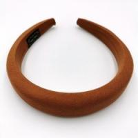 China Cotton Sponge Hairband 26 Colors Women Foam Headband 15cm Wide Padded Hair Accessories for sale