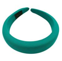 China Cotton Sponge Hairband 26 Colors Women Foam Headband 15cm Wide Padded Hair Accessories for sale