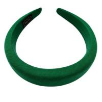 China Cotton Sponge Hairband 26 Colors Women Foam Headband 15cm Wide Padded Hair Accessories for sale