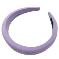 China Cotton Sponge Hairband 26 Colors Women Foam Headband 15cm Wide Padded Hair Accessories for sale