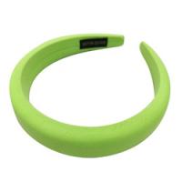 China Cotton Sponge Hairband 26 Colors Women Foam Headband 15cm Wide Padded Hair Accessories for sale