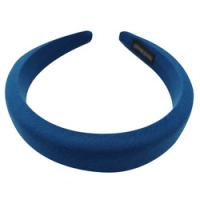 China Cotton Sponge Hairband 26 Colors Women Foam Headband 15cm Wide Padded Hair Accessories for sale