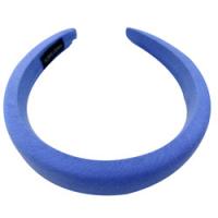 China Cotton Sponge Hairband 26 Colors Women Foam Headband 15cm Wide Padded Hair Accessories for sale