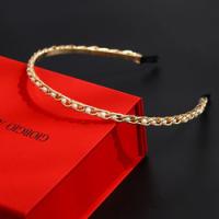 China Luxury Pearl Hairband for Women Elegant Handmade Plastic Pearl Headband for Short Hair Daily Party Use for sale