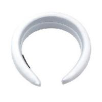China Milk Silk Fabric Sponge Hairband 16x15cm Elastic Headband for Women 27 Colors for sale