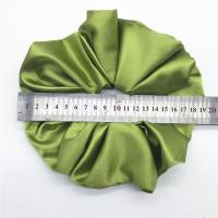 China XXL Oversized Satin Hair Scrunchies 19cm Large Elastic Scrunchies for Women for sale