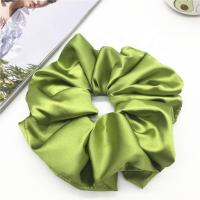 China XXL Oversized Satin Hair Scrunchies 19cm Large Elastic Scrunchies for Women for sale