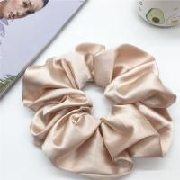 China XXL Oversized Satin Hair Scrunchies 19cm Large Elastic Scrunchies for Women for sale