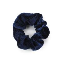China Gold Velvet Elastic Hair Scrunchies 10cm Large Intestine Head Ring for Women for sale