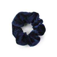 China Gold Velvet Elastic Hair Scrunchies 10cm Large Intestine Head Ring for Women for sale
